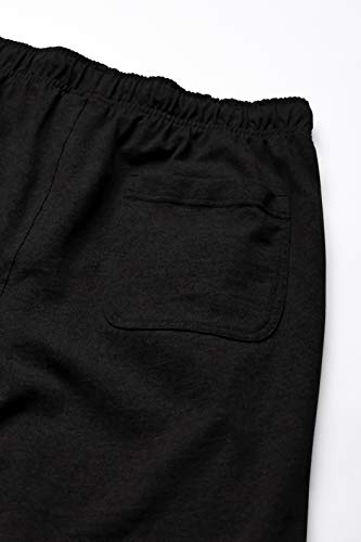 Nike Men's Sportswear Club Short Jersey, Black/White, Large