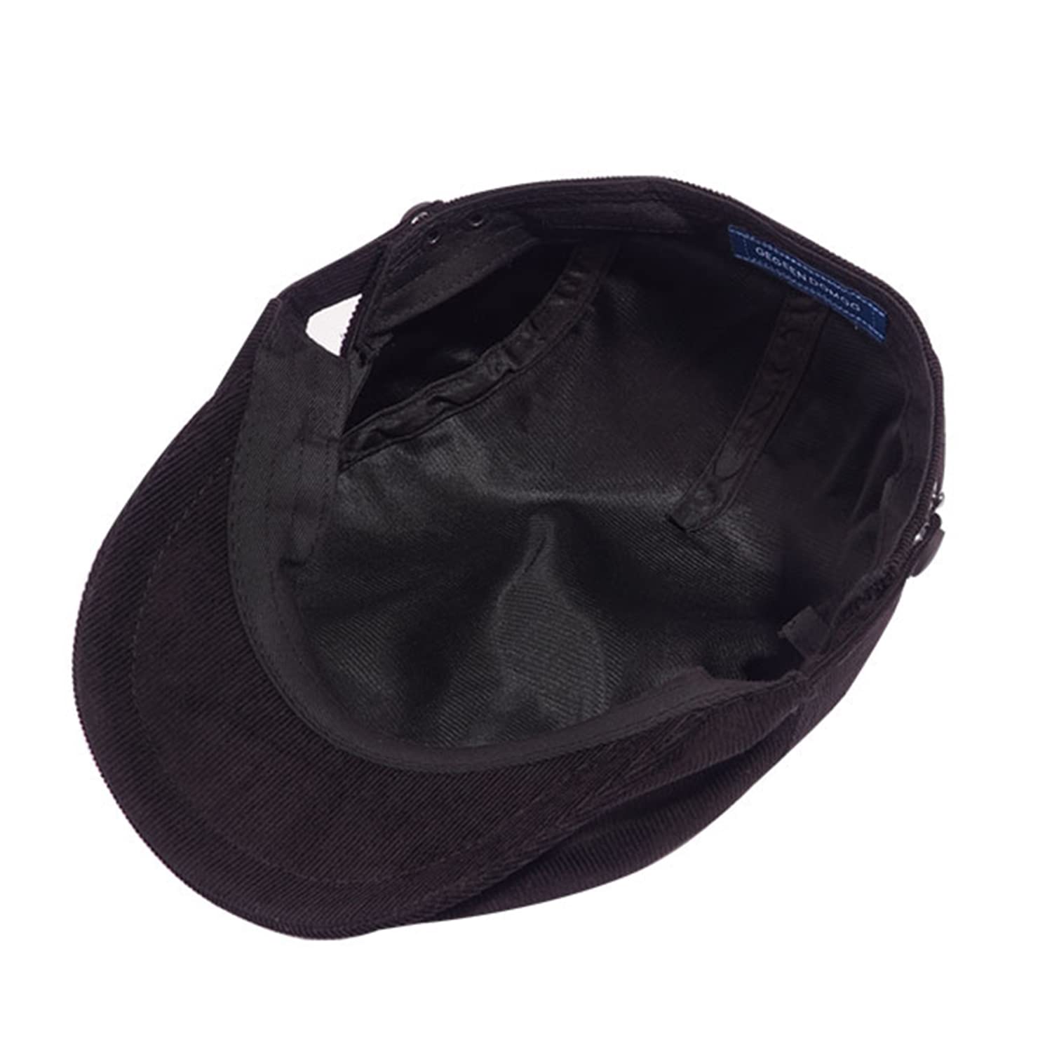 Croogo Newsboy Flat Cap Scally Caps Irish Catsby Golf Beret Hat Solid Duckbill Hat Outdoor Driving Hunting Hat,Pink-BL78