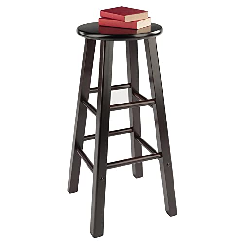 Winsome Wood Element Bar Stools, 2-Pc Set, Espresso