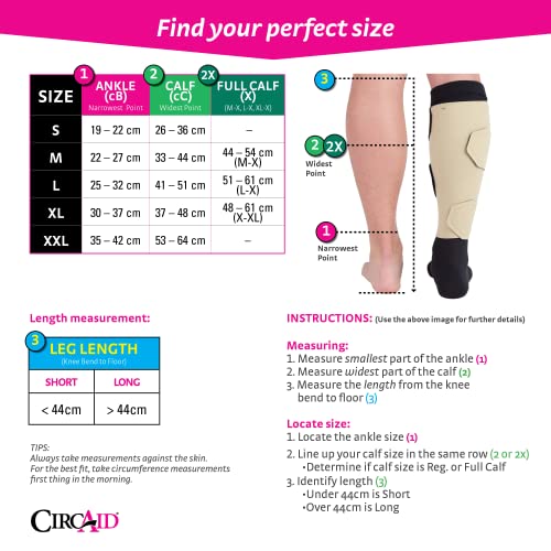 CircAid juxtalite HD lower leg system long XL