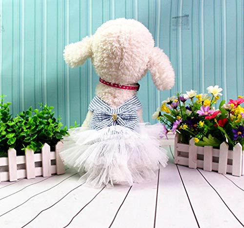 Lovely Printed Dog Shirt Dog Warm Sweater Pet Clothes Costume Small Pet Hoodie Pet Knit Coat Puppy Dog Cat Apparel Blue X-Large