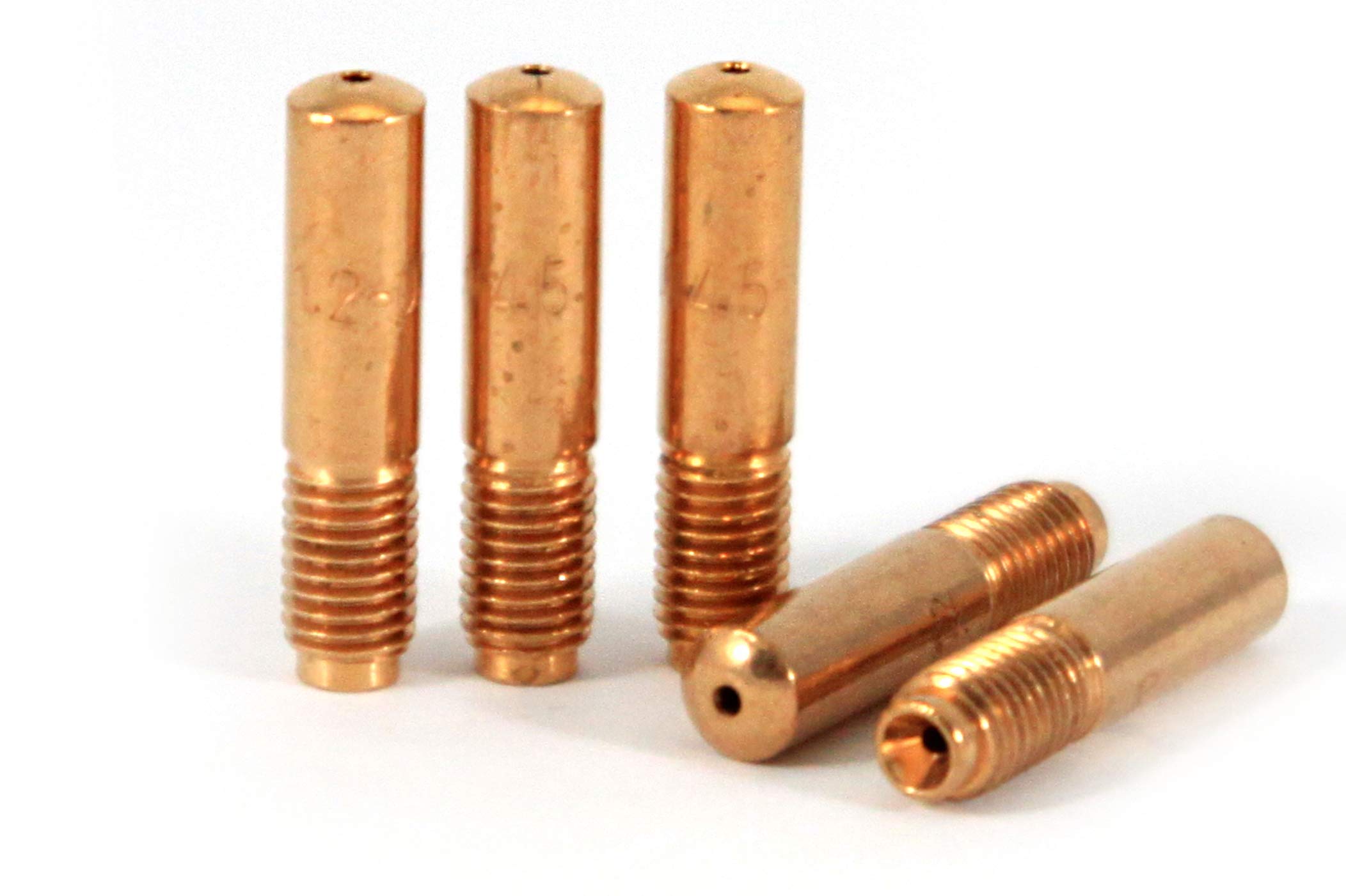 Contact Tips .045 Miller #000069 style. 5 Pack