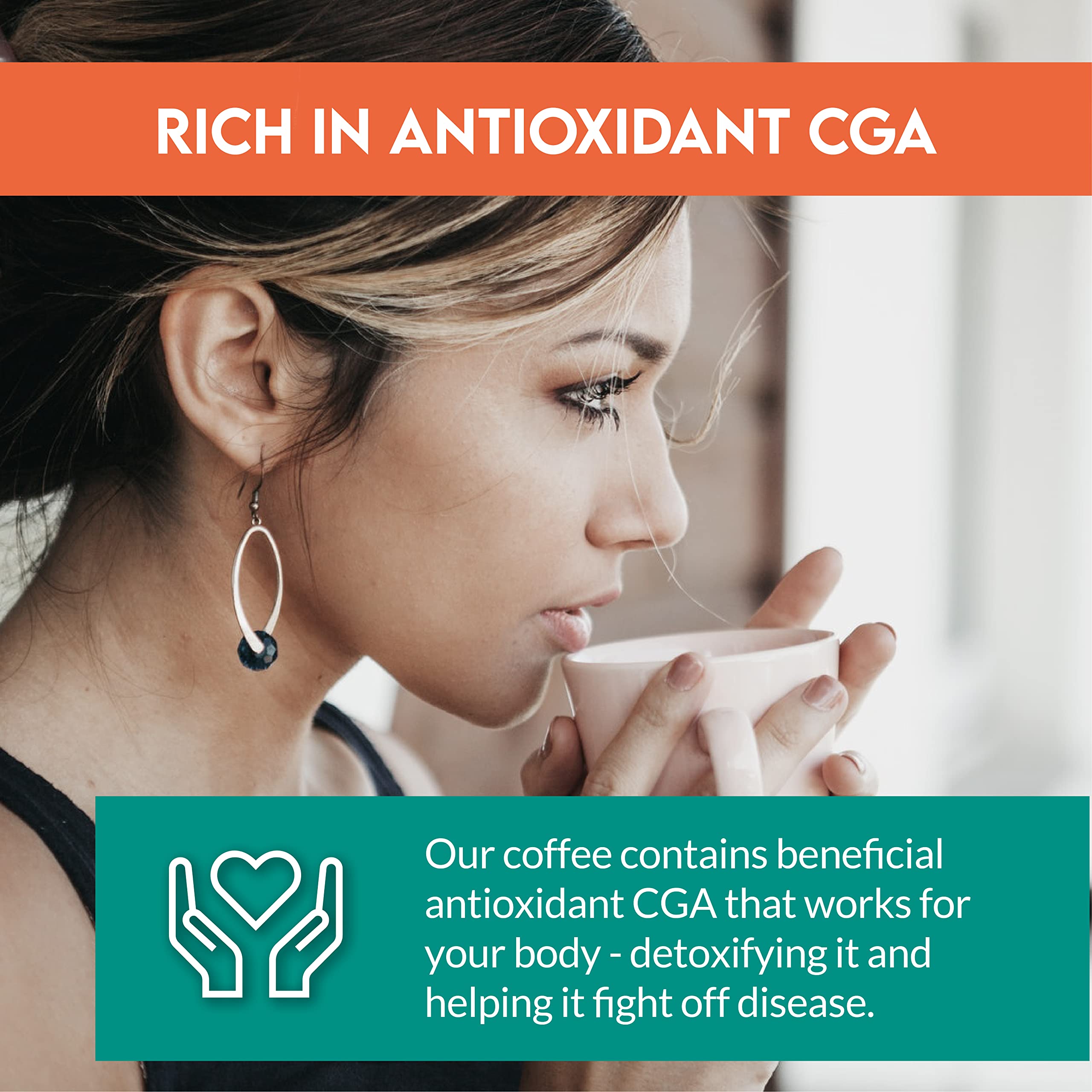 Clean Coffee Co. | Low Acid Coffee, 12oz Bag Ground Coffee | Medium Roast from Papua New Guinea | Toxin and Mold Free, Antioxidant Rich, Smooth Taste for Espresso, French Press, or Iced Coffee