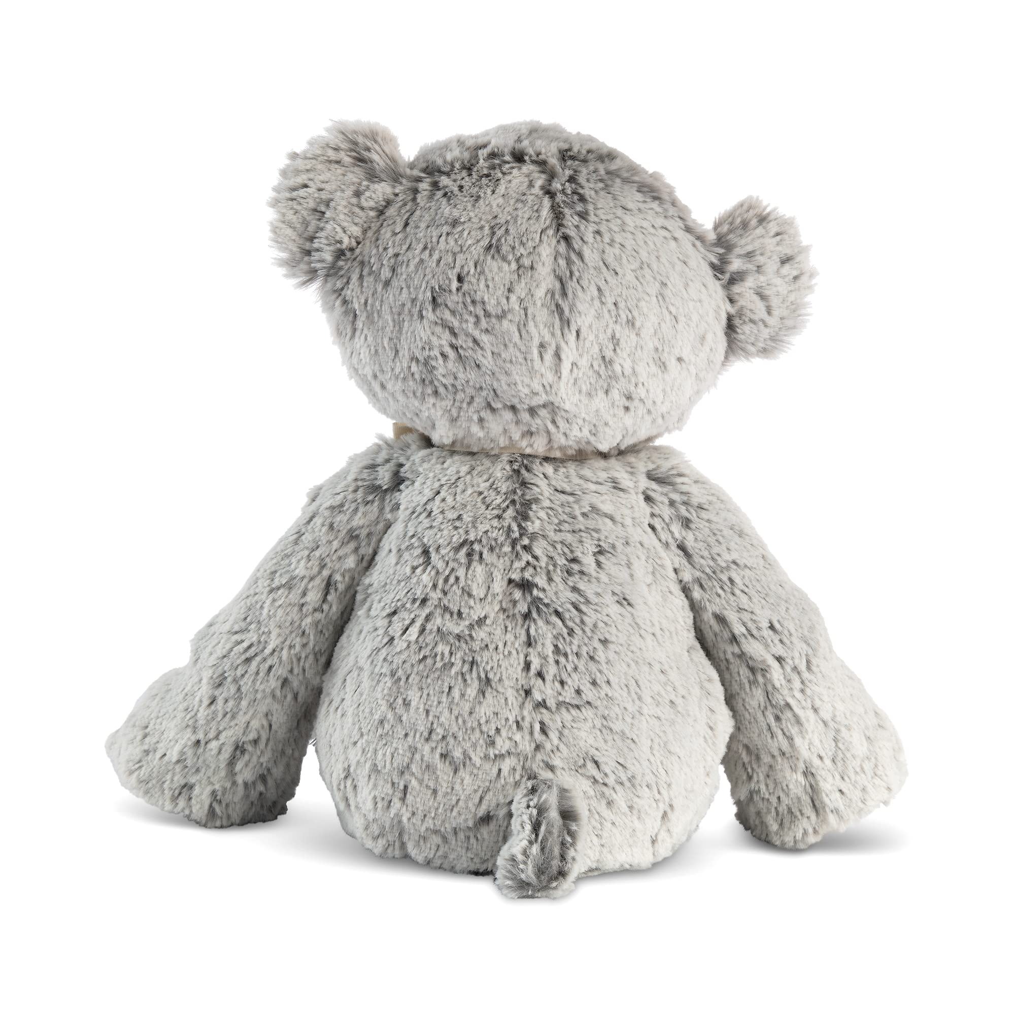 DEMDACO Pocket Prayer Teddy Bear Grey 16 Inch Polyester Plush Fabric Stuffed Animal Toy
