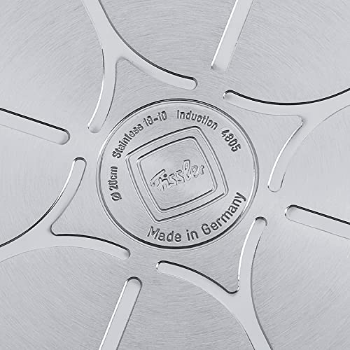 Fissler Original-Profi Collection 2019 Stainless Steel Round Roaster with Lid, 5.1 Quart