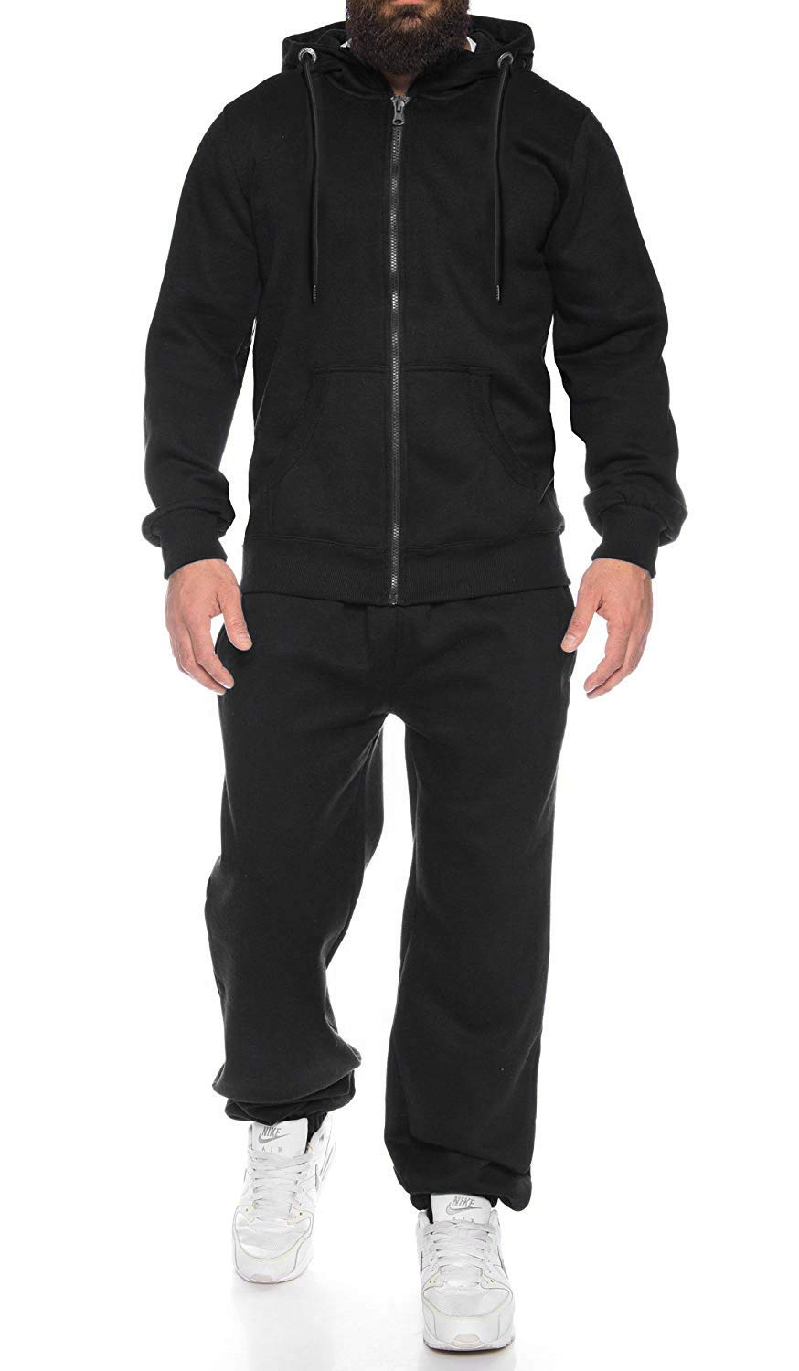 COOFANDY Mens Jogger Sets 2 Piece Outfits With Hoodie Active Suits for Men Sports Sweatshirts