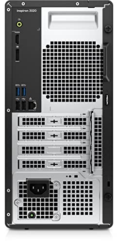 Dell Inspiron 3020 Tower Desktop Computer - 13th Gen Intel Core i5-13400 10-Core up to 4.60 GHz Processor, 16GB DDR4 RAM, 256GB NVMe SSD, Intel UHD Graphics 730, DVD+RW, Windows 11 Home