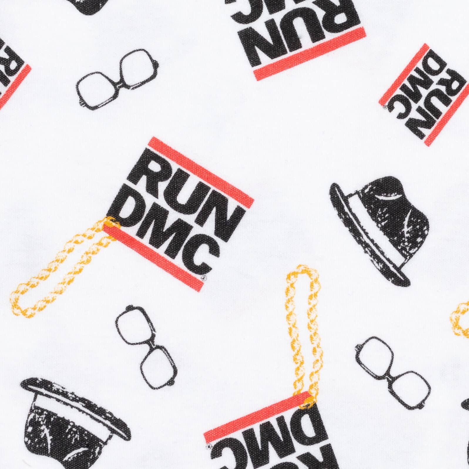 RUN--DMC Hip Hop Newborn Baby Boys 3 Pack Bodysuits Black/White/Gray 6-9 Months