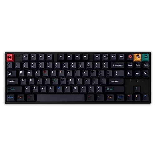 PBT Black Gray Keycaps 153 Keys Cherry Profile Custom ISO ANSI Keyboard Keycap Set for 60% 65% 70% 75% Cherry Gateron MX Switches Mechanical Keyboards