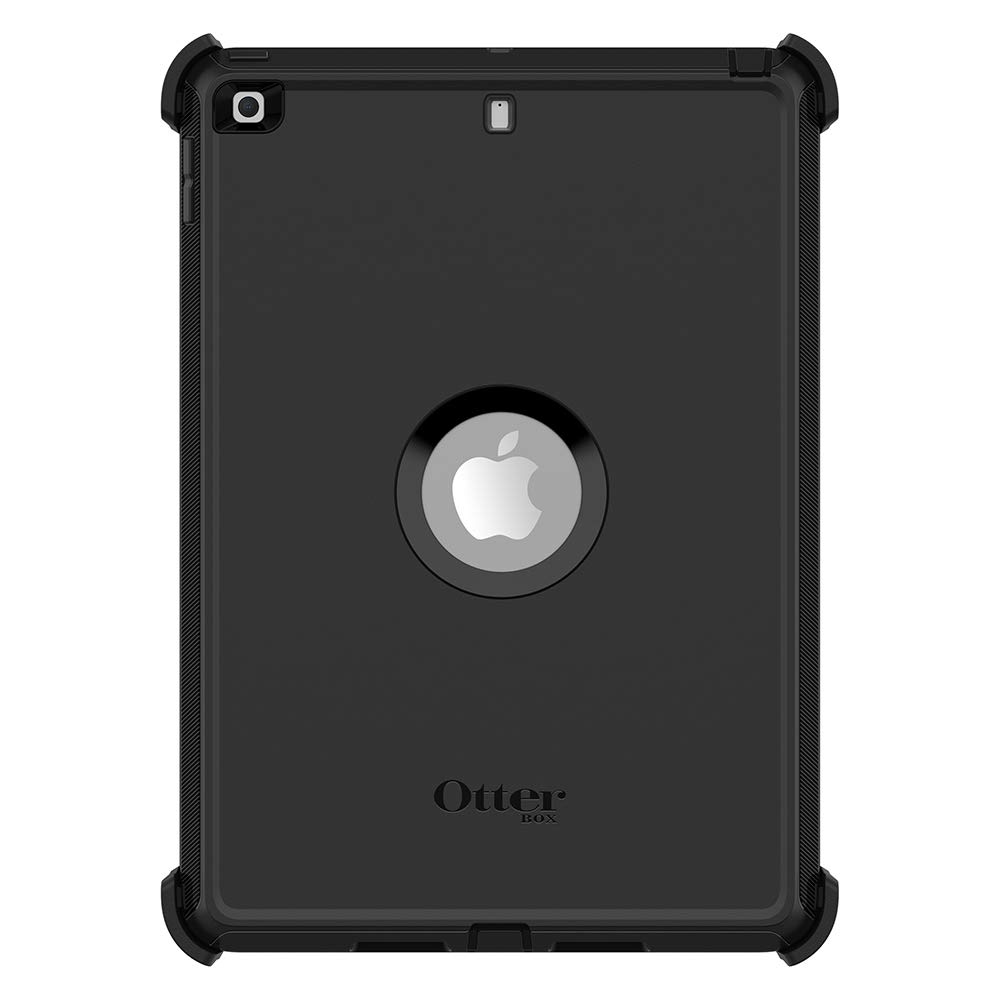 OtterBox Defender Series Case for iPad 7th, 8th & 9th Gen (10.2" Display - 2019, 2020 & 2021 Version) - Non-Retail/Ships in Polybag - Black, Rugged, Durable, Multi-Layer Protection