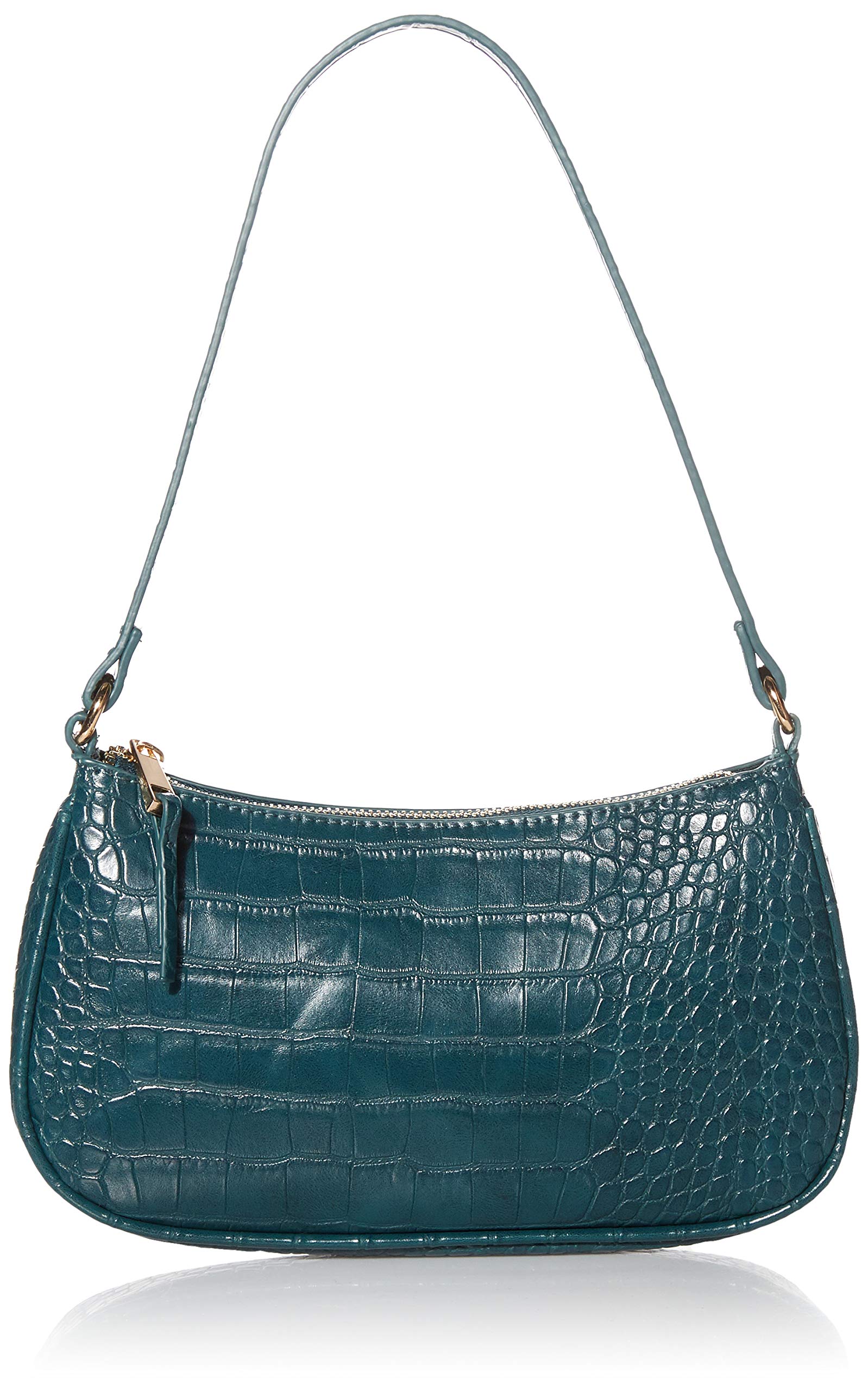 The Drop Women's Melanie Small Shoulder Bag, Teal Green, One Size