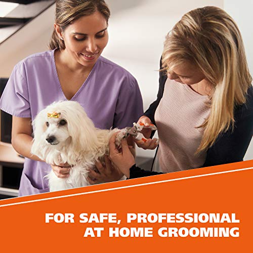 WAHL Pet Nail Clipper for Cutting Dog, Cat, & Animal Claws with Razor Sharp Stainless Steel Blades & Protective Safety Guard Locks for Safe Claw Care β Model 858448