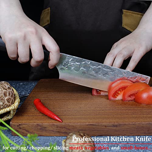FODCOKI Receive Both-8" Chef Knife and 7" Nakiri Knife