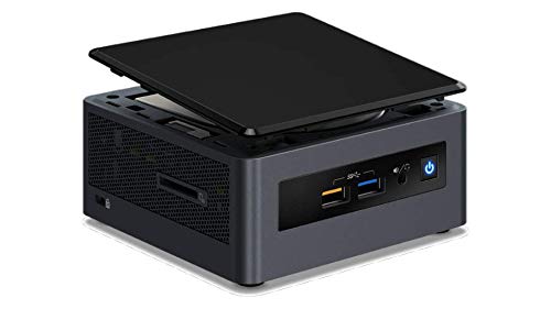 NUC BOX8I3CYSN2 Home & Business Mini Desktop Black (Intel i3-8121U 2-Core, 4GB RAM, 1TB SATA SSD, AMD Radeon 540, WiFi, Bluetooth, 4xUSB 3.1, 2xHDMI, SD Card, Win 10 Pro) with Hub