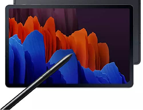 Stylus Pens for Touch Screens for Samsung Galaxy Tab S7 S6 Lite Stylus electromagnetic Pen ,Disc Tip Pencil & Magnetic Cap Stylus Tablet Pen T970T870T867 Without Bluetooth (Black)