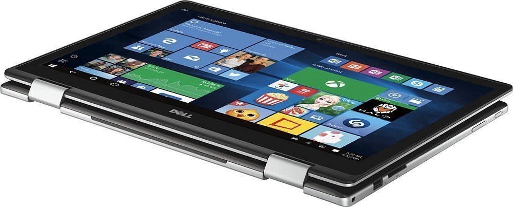 Dell Inspiron 7000 15.6" Convertible 2-in-1 FHD Touchscreen Laptop, 7th Intel Core i7-7500U Processor, 12GB RAM, 512GB SSD, Backlit Keyboard, Bluetooth, HDMI, 802.11AC, Win 10