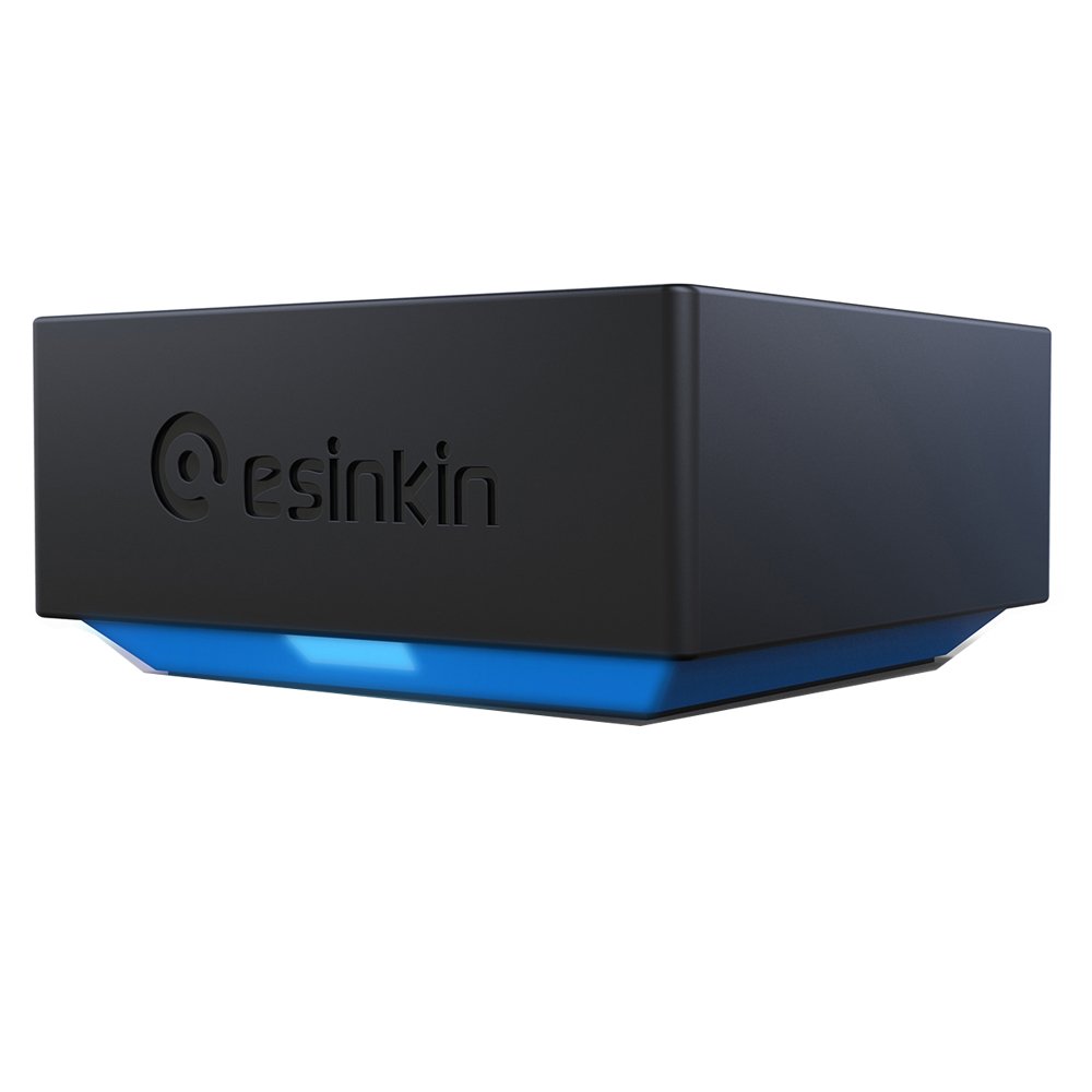 Esinkin Bluetooth Audio Adapter + AC to DC Power Adapter