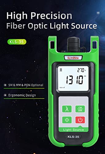 Fiber Splicing Machine FX39 Fusion Splicer Fibra Encoladora Ee Ea Fusión + QX50-S Fiber Optic OTDR Optical Time Domain Reflectometer + Optic Power Meter KPM-35+ KFL-35 SM Fib Light Source