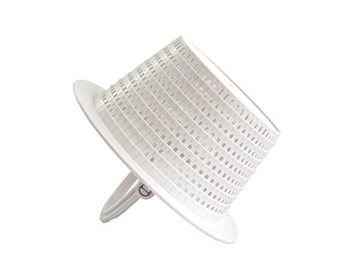 FibroPool Swimming Pool Skimmer Basket with Handle (2 Pack) Replacement Strainer for Leaves and Debris - Compatible with Above Ground Pools