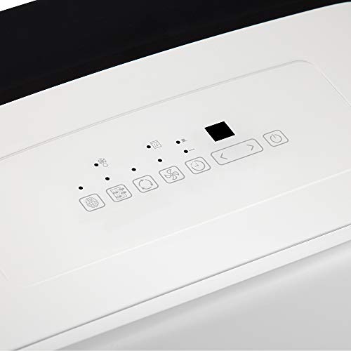 Danby DDR020BJWDB 22 Pint Dehumidifier in White 22 Pint (10.4L) Dehumidifier: controls humidity in spaces up to 1500 sq. ft. Energy Star Rating Electronic controls with LED display