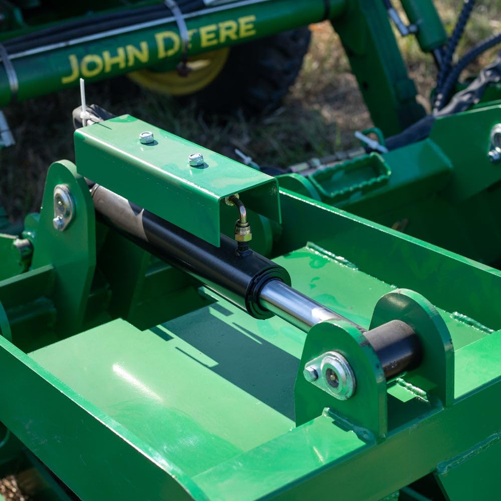 Titan Attachments 72in Fine Grade Rock Grapple Skeleton Bucket with Teeth, Fits John Deere Tractors with Hook and Pin Connection