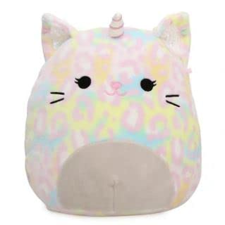Squishmallow Cheetah-Corn (Cheetah Unicorn) 20 cm (8 inch) Soraya Plush Stuffed Animal Super Soft Cuddle Pillow