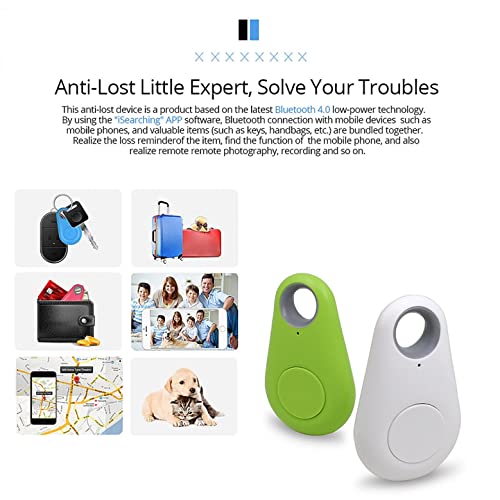 Smart Key Finder Locator Wireless Anti Lost Alarm Sensor Device for Kids Car Wallet Pets Luggage Phone Selfie Shutter Alarm Reminder APP Control