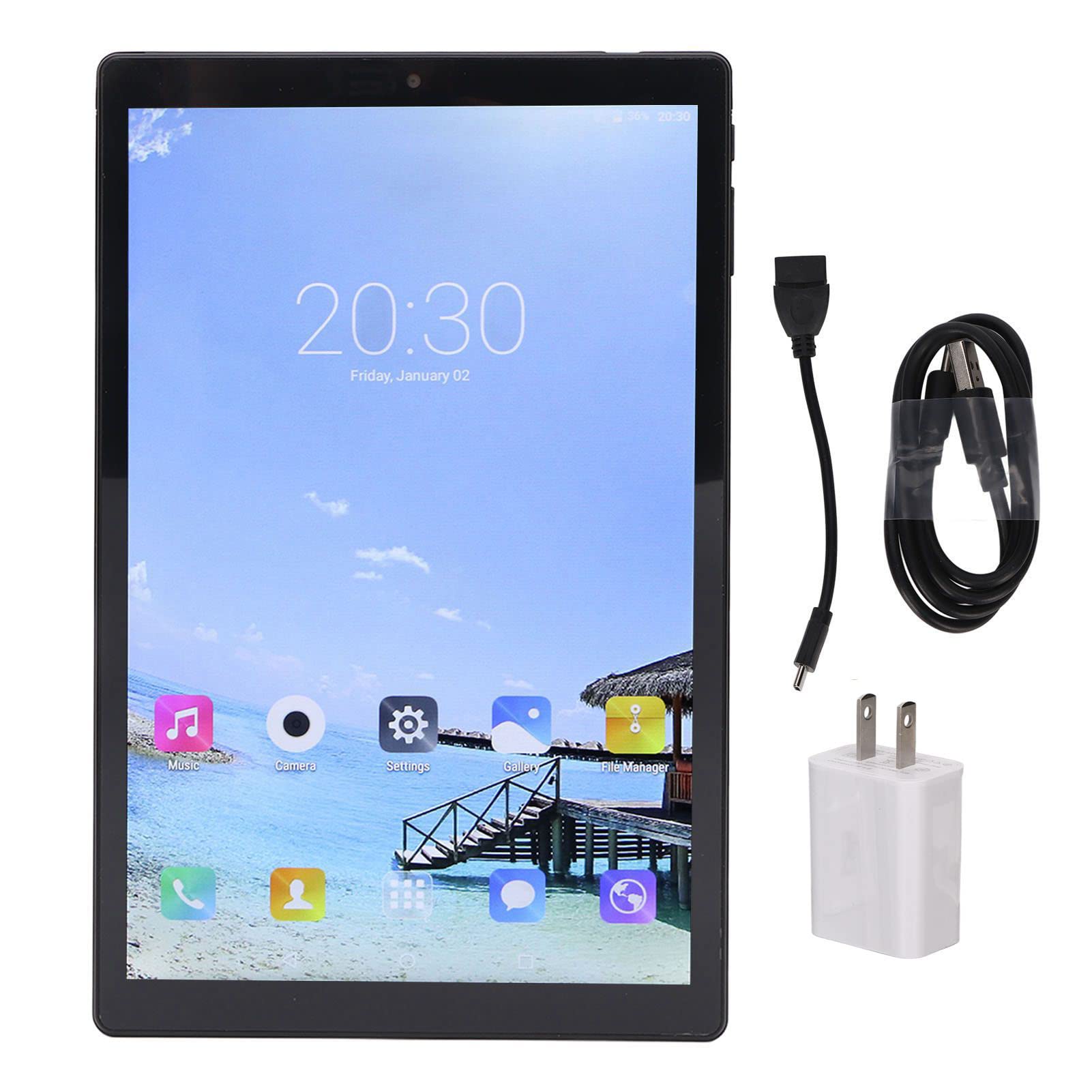 FOTABPYTI 10in Tablet, for Android10 8 Core CPU Tablet PC for Elderly (US Plug)