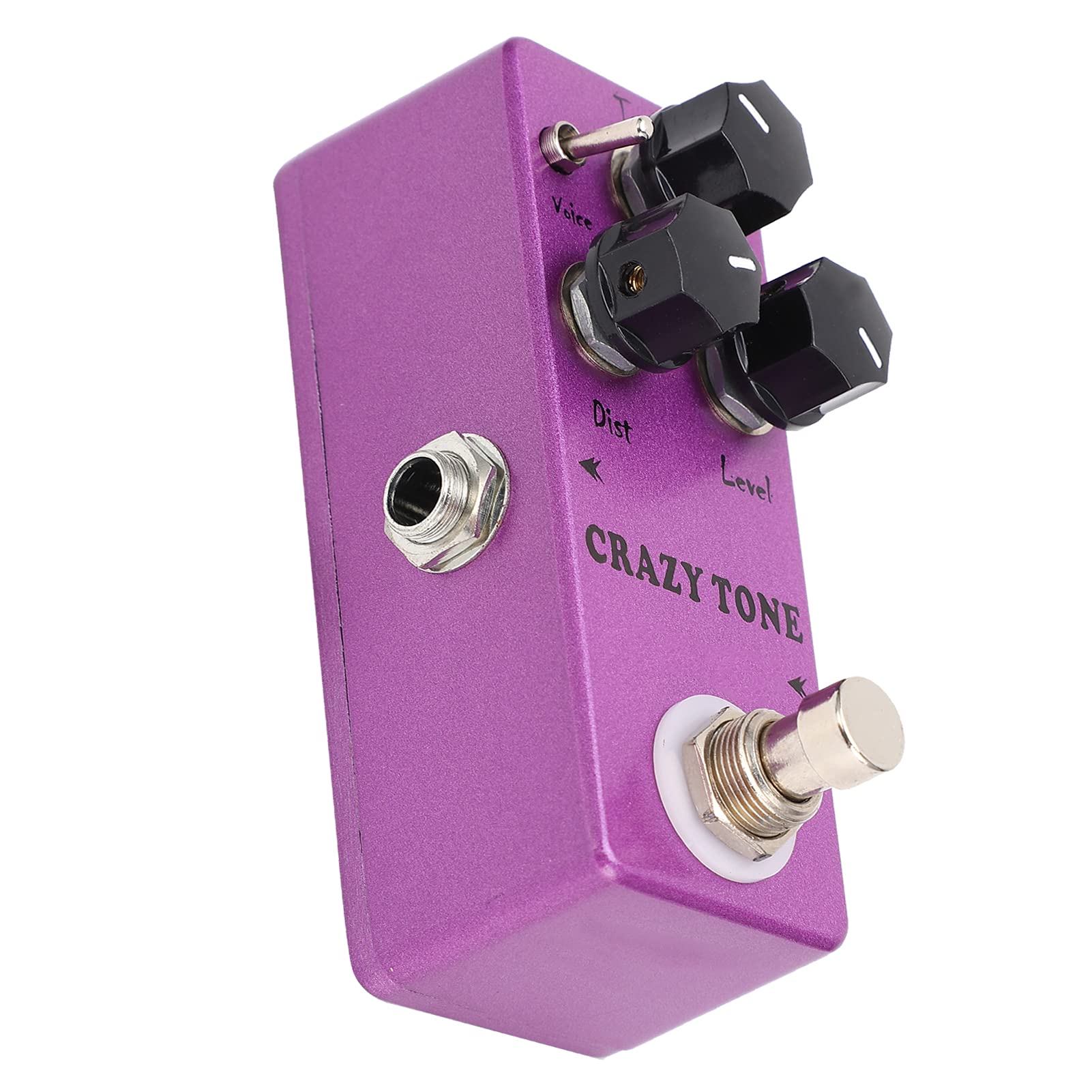 Distortion Guitar Effect Pedal Crazy Tone Full Analog Circuit Accessories For Electrical, Very Durable For Long Time Use.