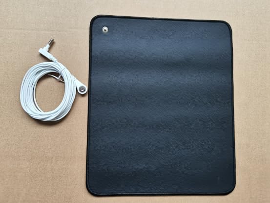 GROUNDLOOP Leather Grounding Mat, Connected Earth Grounding Pad - 66