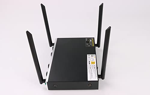 D Debra Audio Pro DU4004 UHF 4 Channel Wireless Microphone System with Lavalier Headset Mics, Ideal for Meeting Church Speech (4 Bodypack)