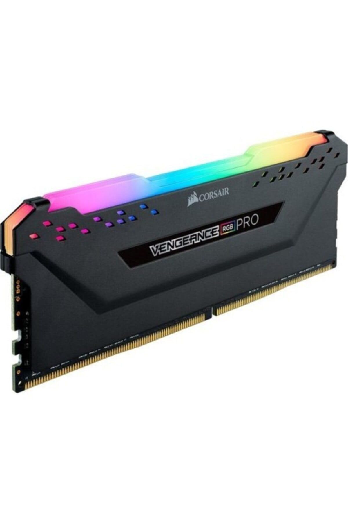 Corsair Vengeance RGB Pro 16GB (1x16GB) DDR4 3600 (PC4-28800) C18 Optimized for AMD Ryzen â Black (CMW16GX4M1Z3600C18)
