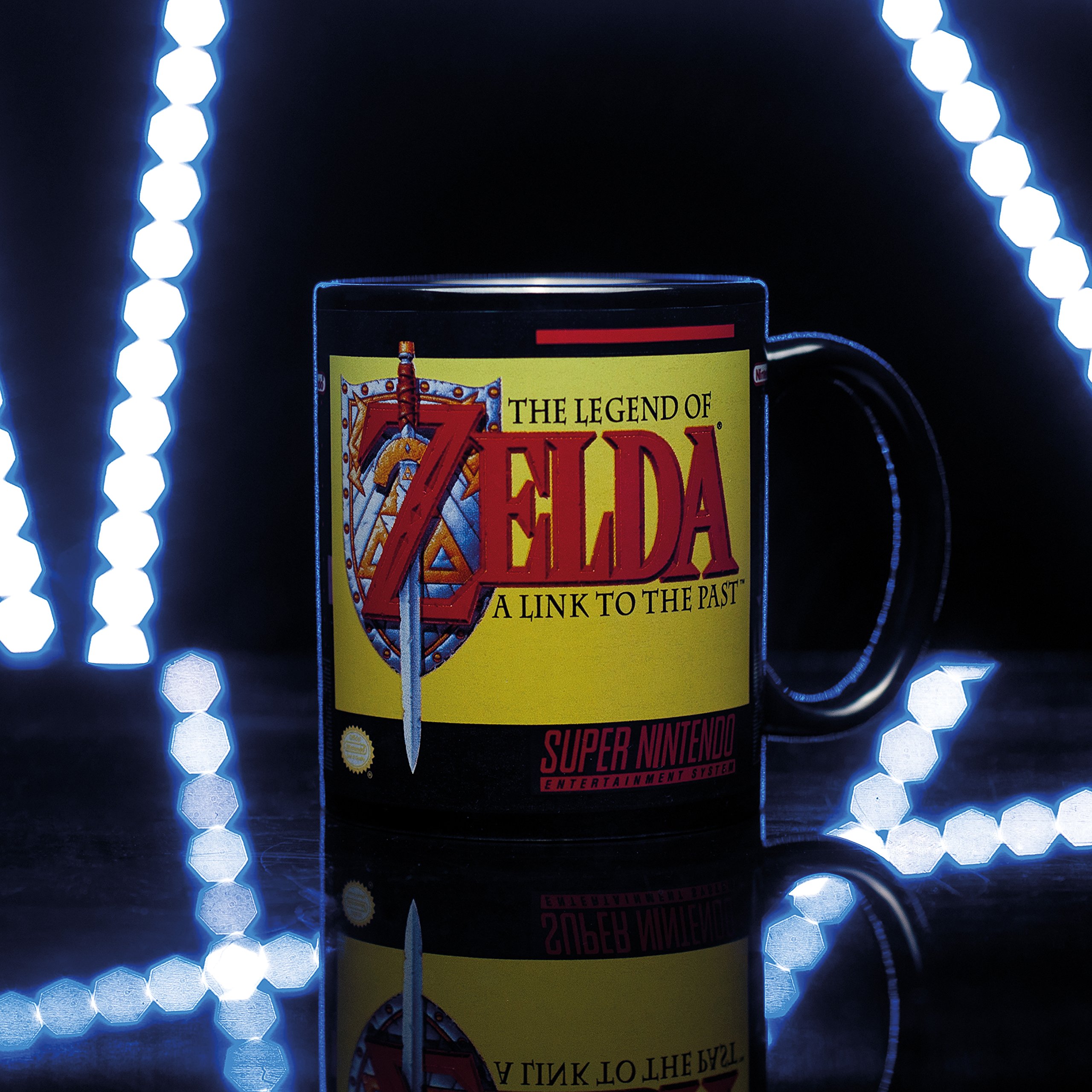 Paladone Super Nintendo The Legend of Zelda Mug, Ceramic, Multi-Colour, 10.5 x 11.5 x 8.7 cm