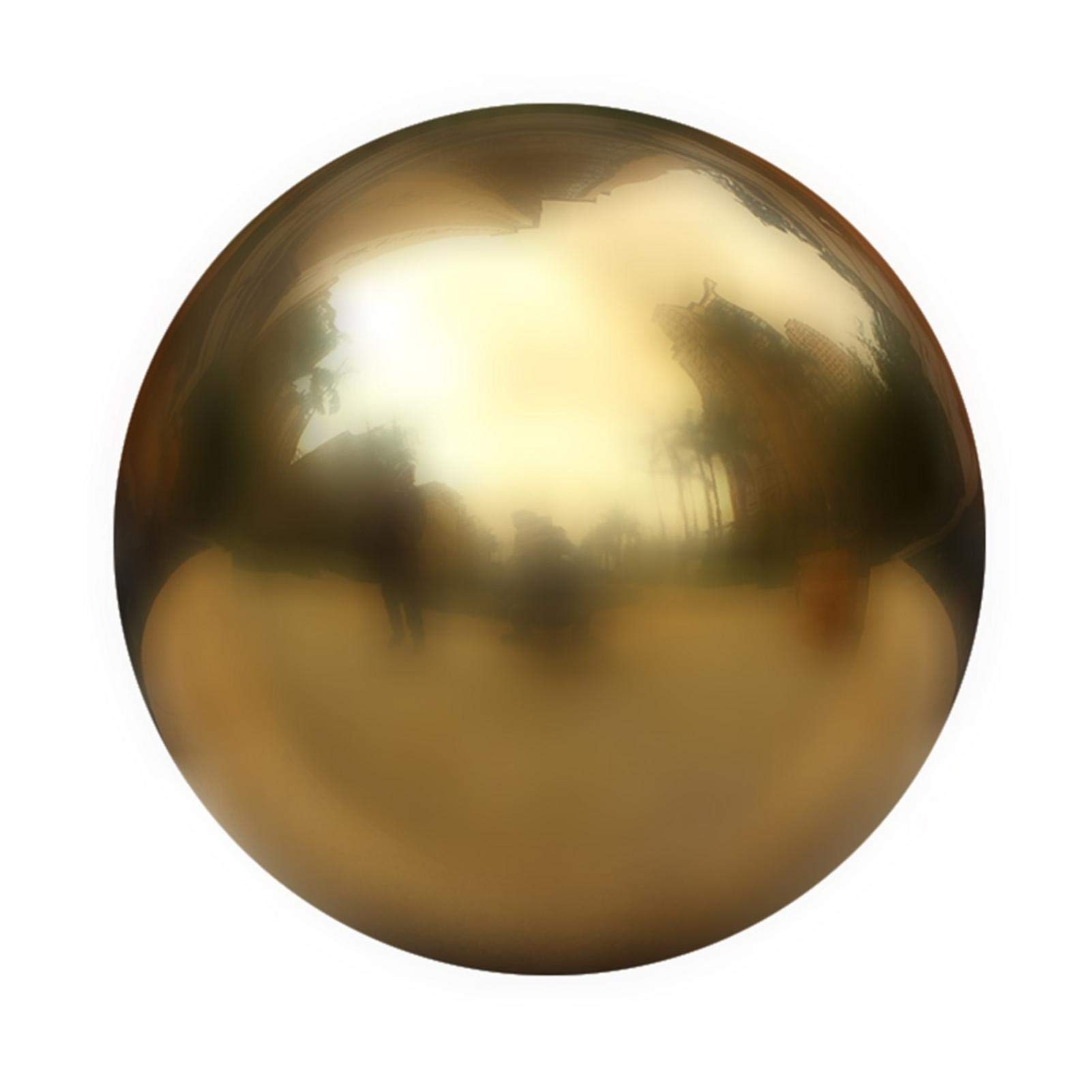 Stainless Steel Garden Ball Mirror Polished Hollow Ball 32-400mm 201 Stainless Gold Hollow Ball Seamless Home & Garden Decoration Mirror Ball Sphere