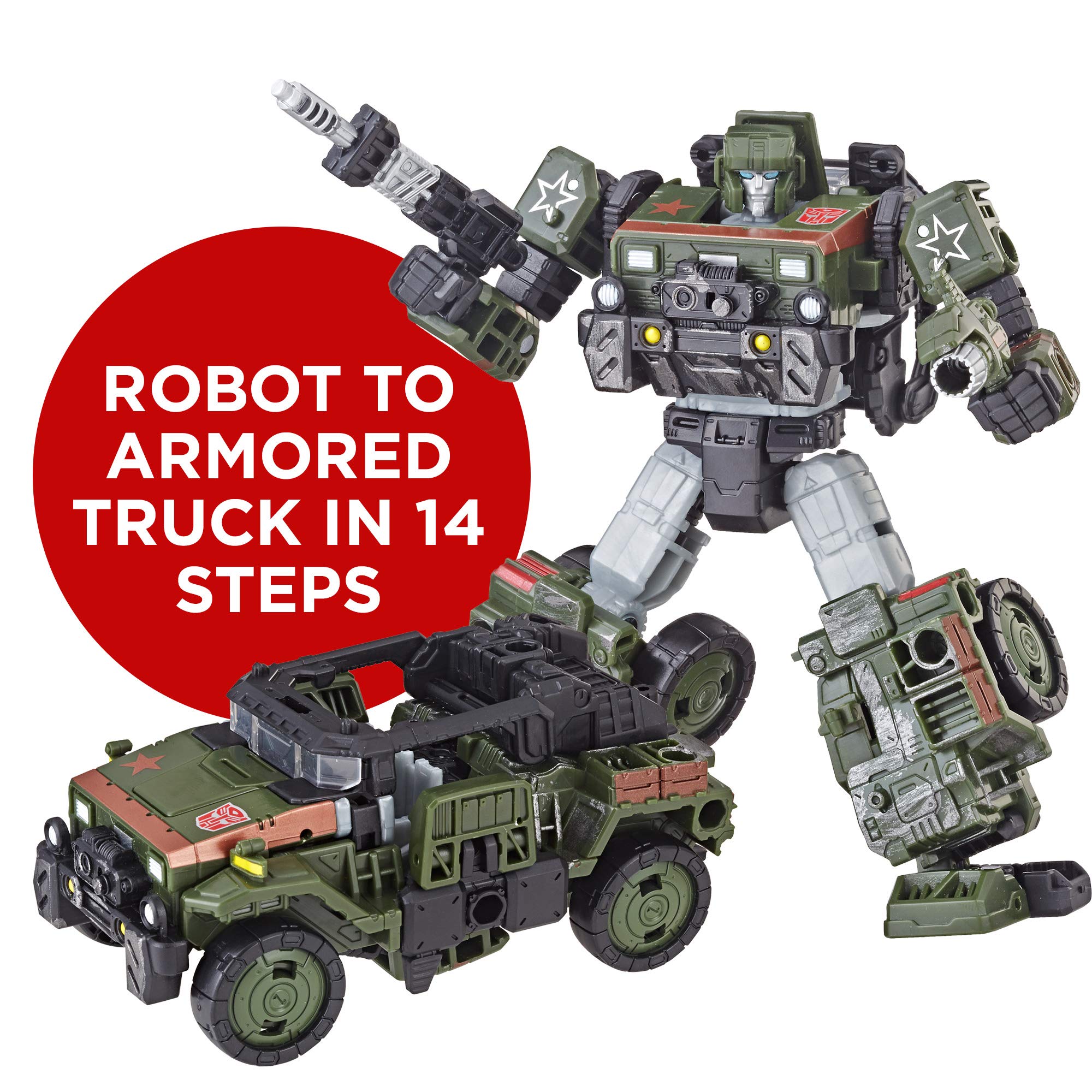 Transformers Generations War for Cybertron: Siege Deluxe Class WFC-S9 Autobot Hound Action Figure