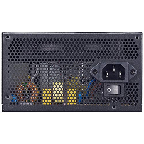 Cooler Master MWE White 450 80+ White 450W PSU with HDB Silent 120mm Fan, Single +12V Rail, Flat Black Cables