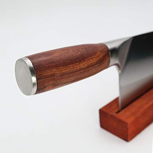 Cleaver Knife- Chopping Knife 8"- Super Sharp German Stainless Steel Kitchen Chinese Chef Knife - Pearwood Handle - Gift Box Included, 2024 Gifts