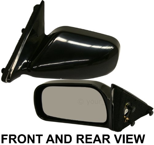 CAMRY 97-01 SIDE MIRROR LEFT DRIVER, Power, Black, Heated, Japan Built