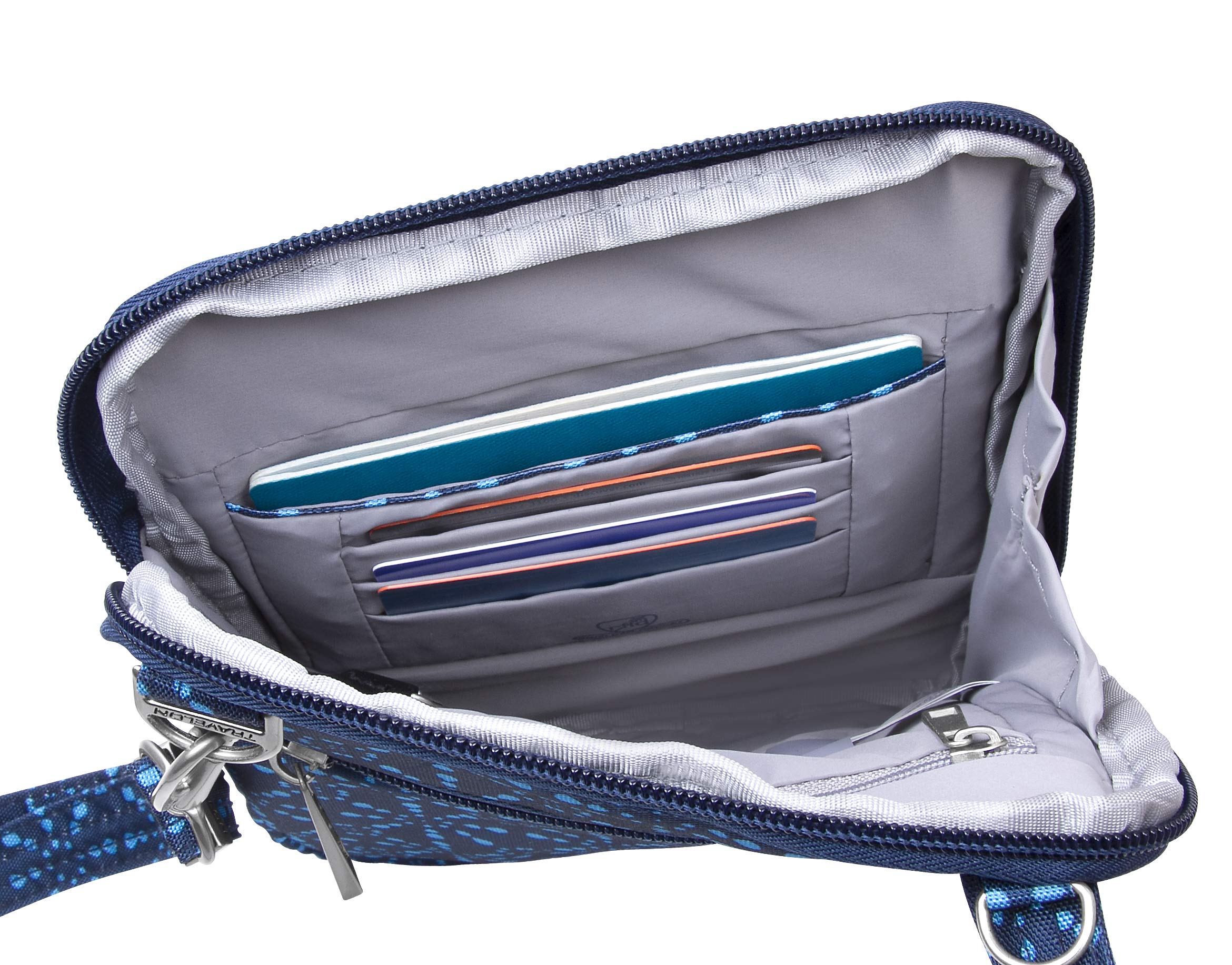 Travelon Anti-Theft Signature Slim Pouch, Geo Tile