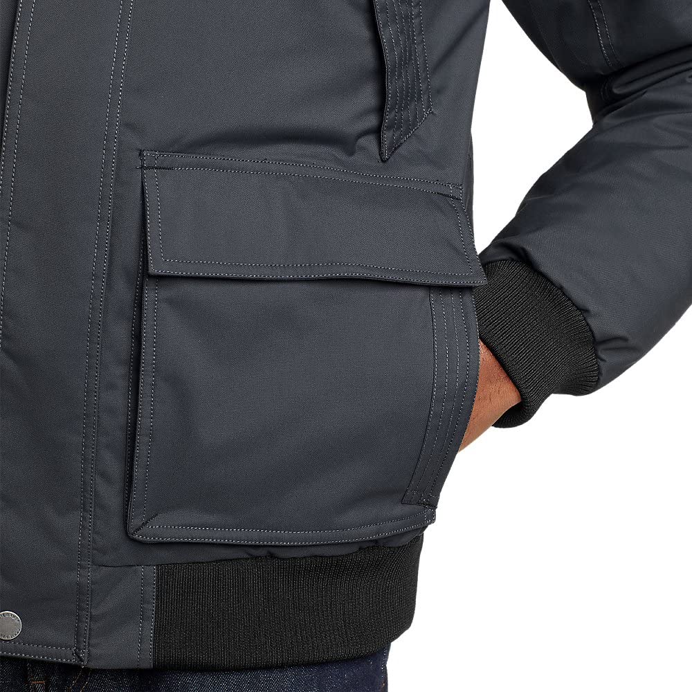 Eddie Bauer Men's Superior Down Bomber Jacket, Antique Bronze, X-Large