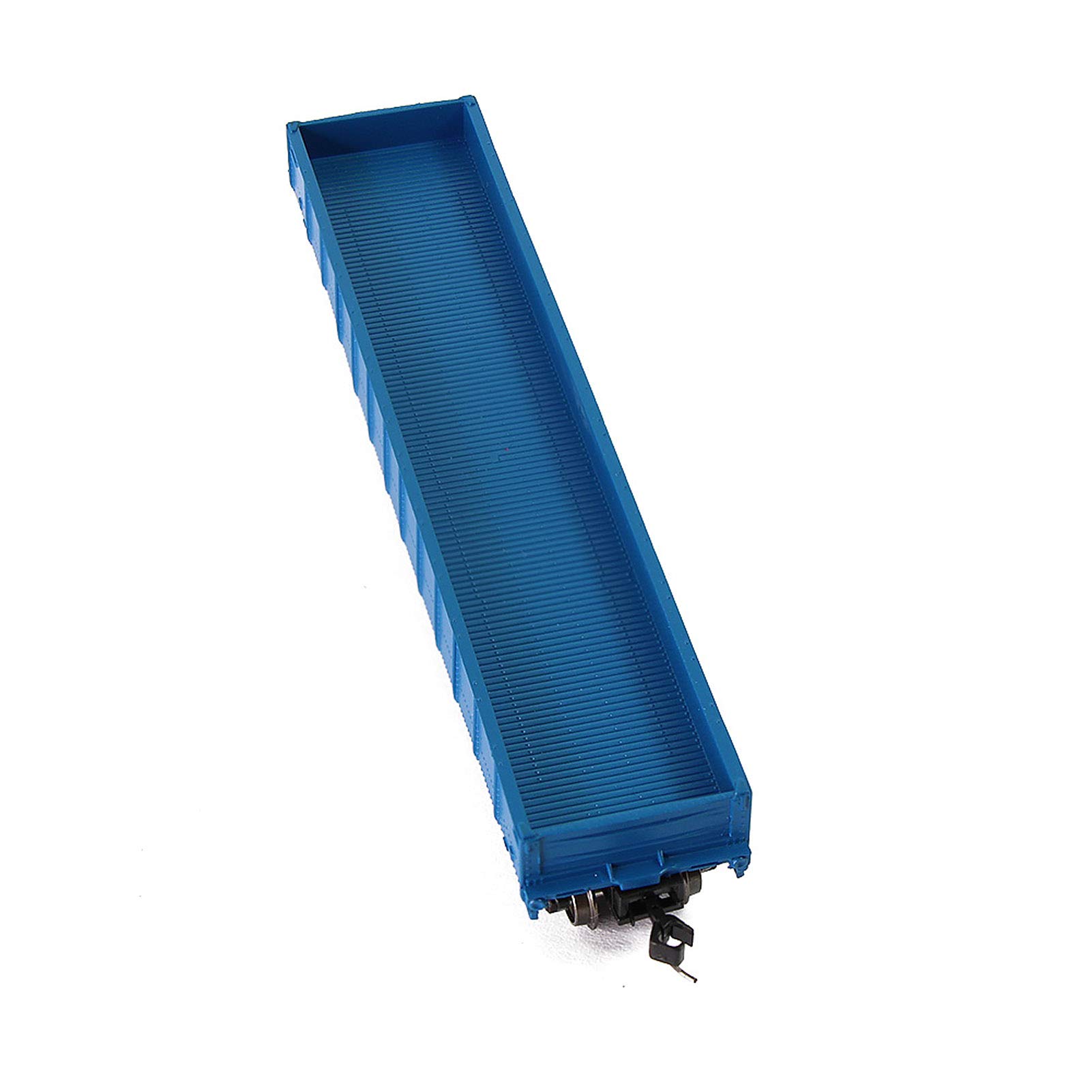 C15014 N Scale 3pcs Gondolas Car 1:160 Model Train Railway Flat Car Wagon (Blue)