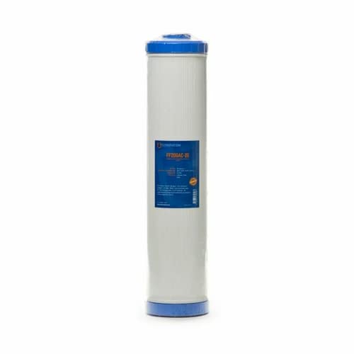 Filters Fast FF20GAC-20 Compatible Replacement for Pentek GAC20-BB Carbon Block Water Filter Cartridge, 20-Inch