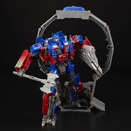 Transformers Toys Studio Series 44 Leader Class Dark of The Moon Movie Optimus Prime Action Figure - Kids Ages 8 & Up, 8.5"