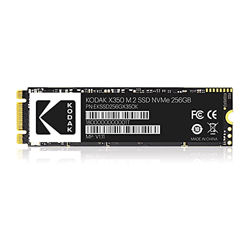 ERYUE X350 M.2 NVMe SSD Solid State Drive PCle NVMe with 3D NAND 256GB Super Speed