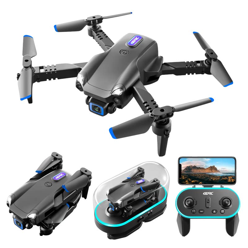 RKSTD RC Drone With Camera - One Button Takeoff/Landing, Gravity Sensor, Gesture Control, 3D Flip, Voice Control, HD RC Drone For Kids, Fpv Adult Beginner RC Drone, Holiday Gift