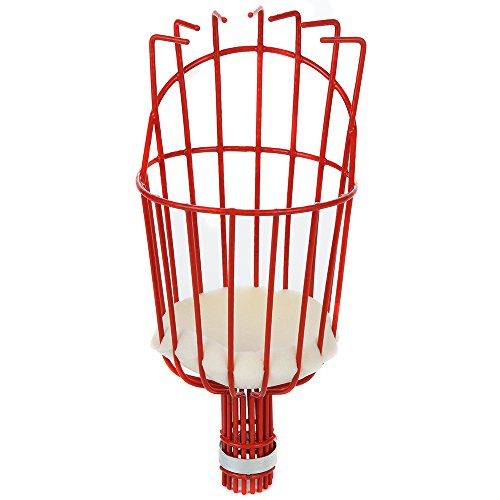 Home-X Fruit Picker Harvester Basket with Cushion to Prevent Bruising (Pole not Included)