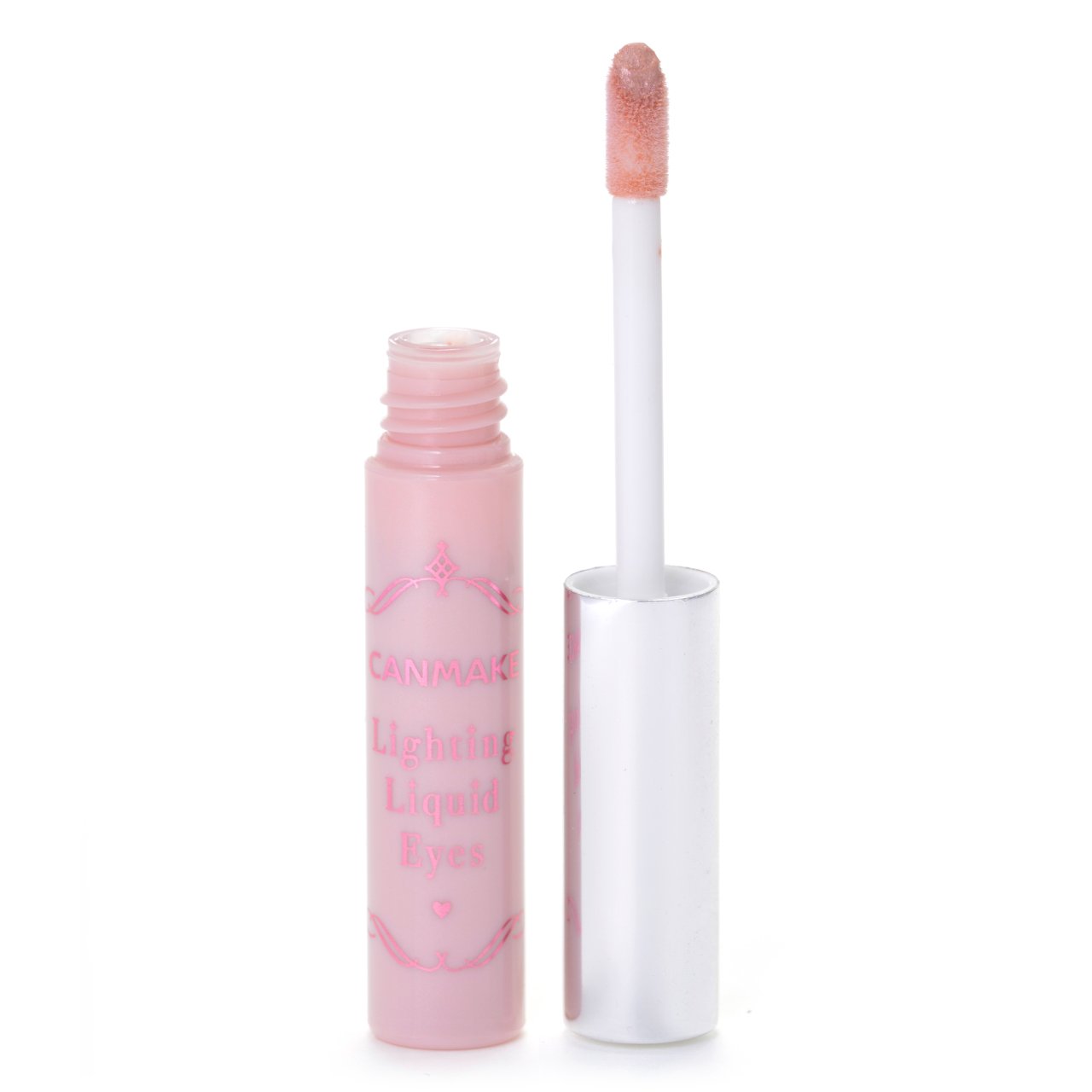 CANMAKE Lighting Liquid Eyes, Rouge Makeup with Serum, 0.14 oz (4.0 g) (02 Dressy Peach)