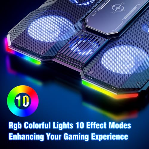 Cooling Pad for Gaming Laptop with Thermoelectric Cooler,8 Fans Powerful Laptop Cooler (Thermoelectric Cooler and 8 Fans)