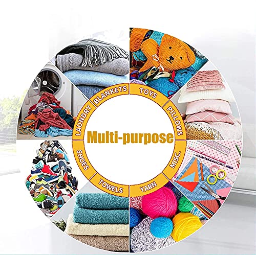 visesunny Hand-Drawn Ladybug Flower Laundry Baskets Fabric Storage Bin Storage Box Collapsible Storage Basket Toy Clothes Shelves Basket for Bathroom,Bedroom,Nursery,Closet,Office