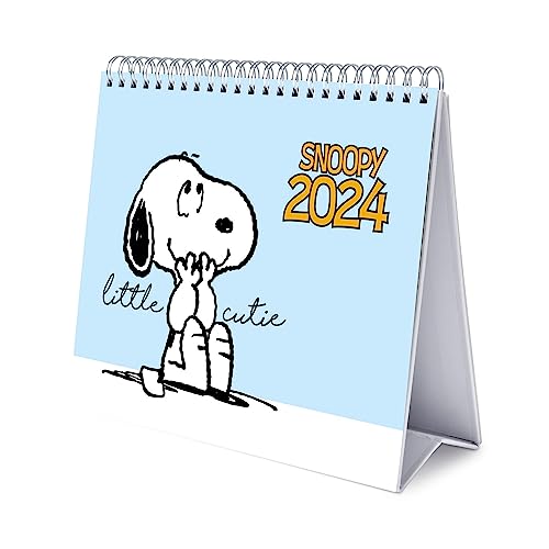 Desktop Calendar Erik Peanuts, Snoopy 20x17cm (2024)